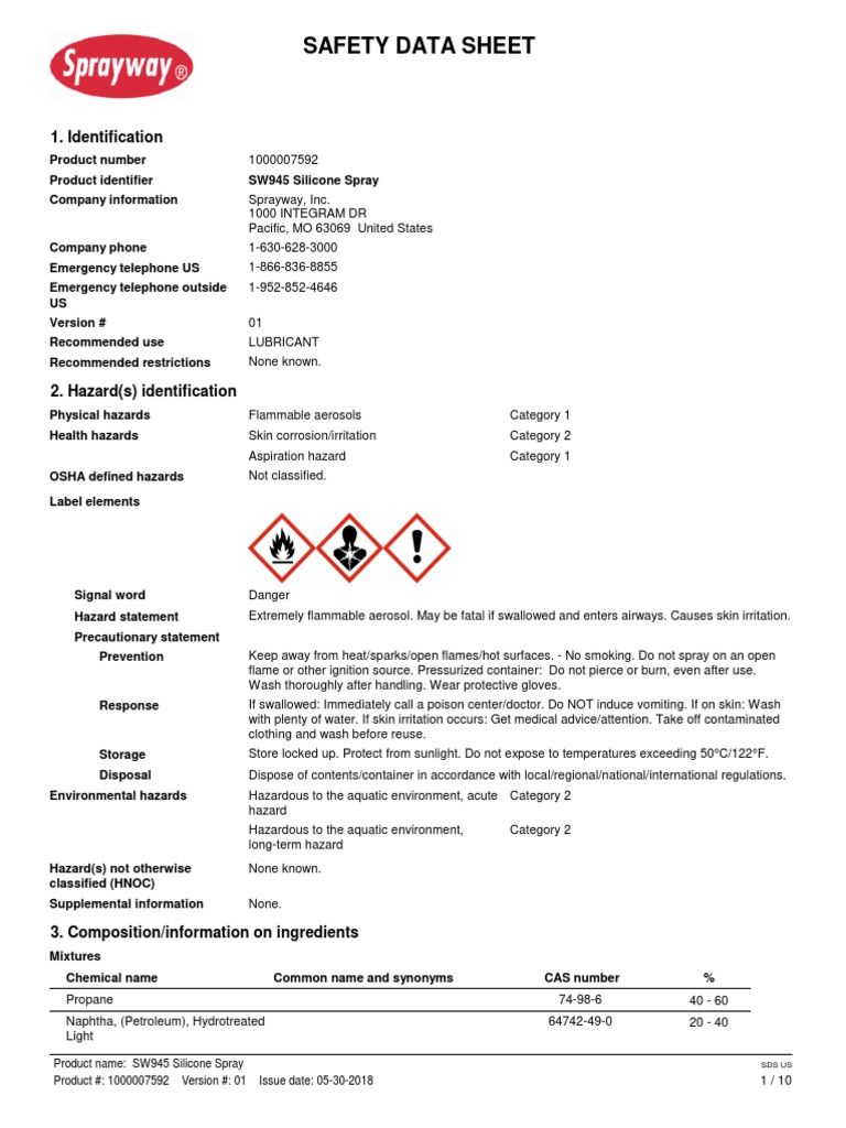 SW 945 | PDF | Dangerous Goods | Firefighting