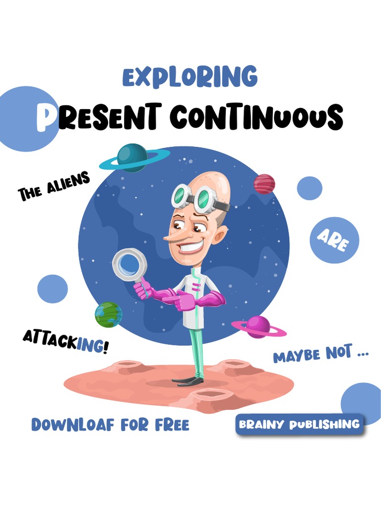 Present Continuous Sentences by Brainy Publishing | PDF