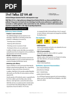 Shell Tellus Oil T37 | PDF | Motor Oil | Viscosity