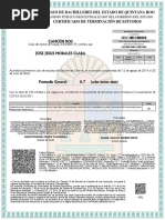 Certificado Cecyte | PDF