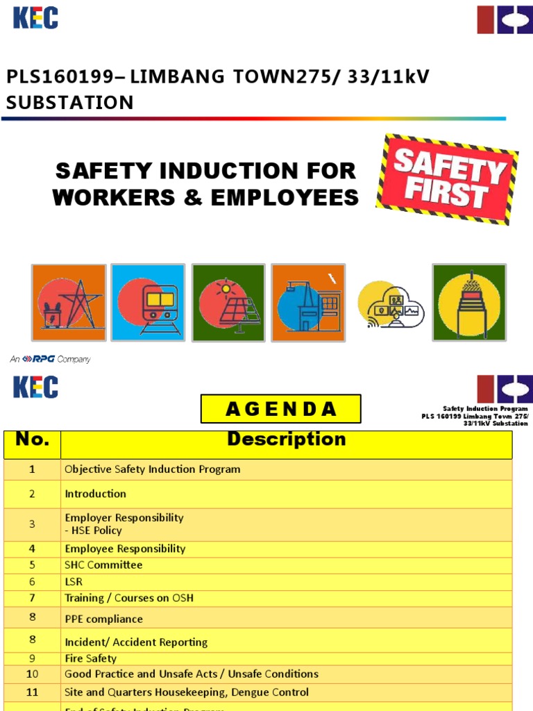 ESH Inudction-Workers, Employees | PDF | Personal Protective Equipment ...