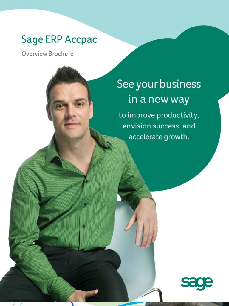 Sage Accpac Overview Brochure | PDF | Enterprise Resource Planning ...