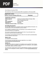 VFS Courier Request Form | PDF | Courier