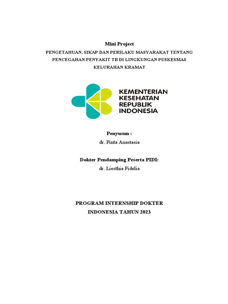 Mini Project TB Pinta | PDF