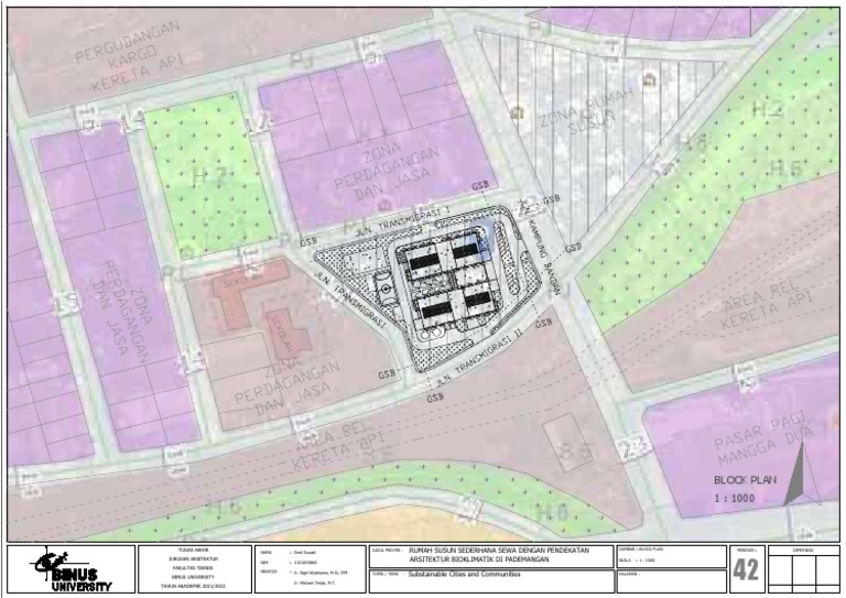 Rusun Bioklimatik Pademangan | PDF