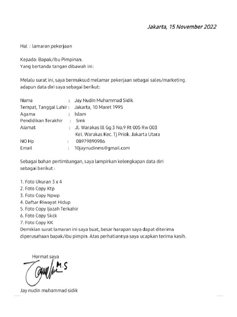 Jaynudin MS, Priok | PDF