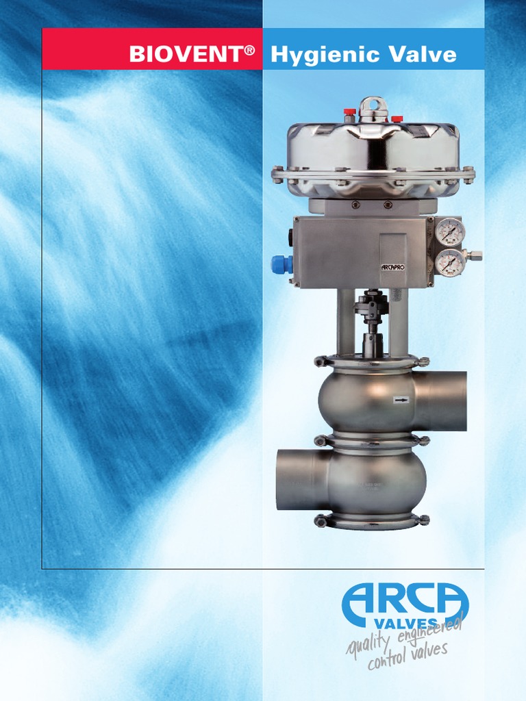 ARCA Fly BIOVENT GB | PDF | Valve | Pipe (Fluid Conveyance)