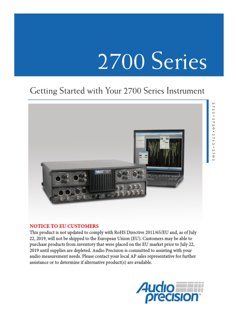 Getting Started With Your 2700 Series Instrument | PDF | Windows 7 ...