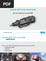 Manual Sandvik Ds 421-c | PDF | Drilling Rig | Brake