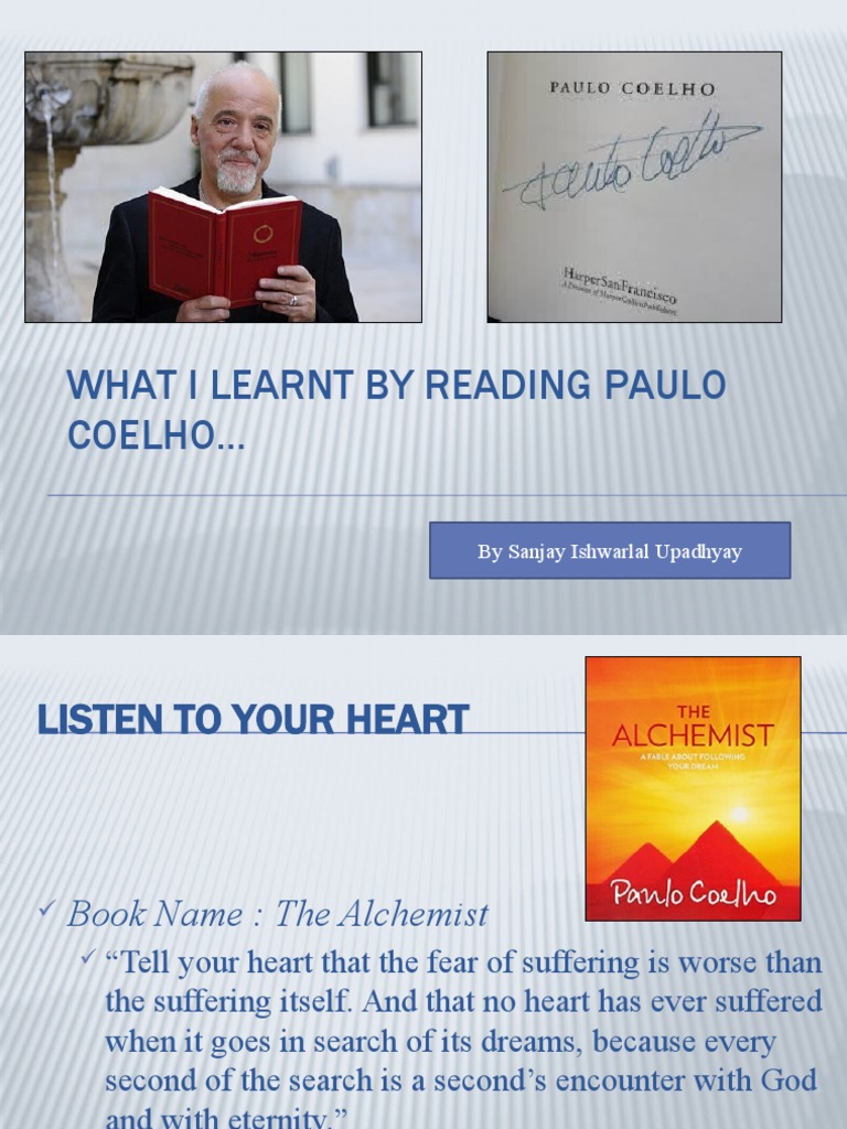 What I Learnt by Reading Paulo Coelho | PDF