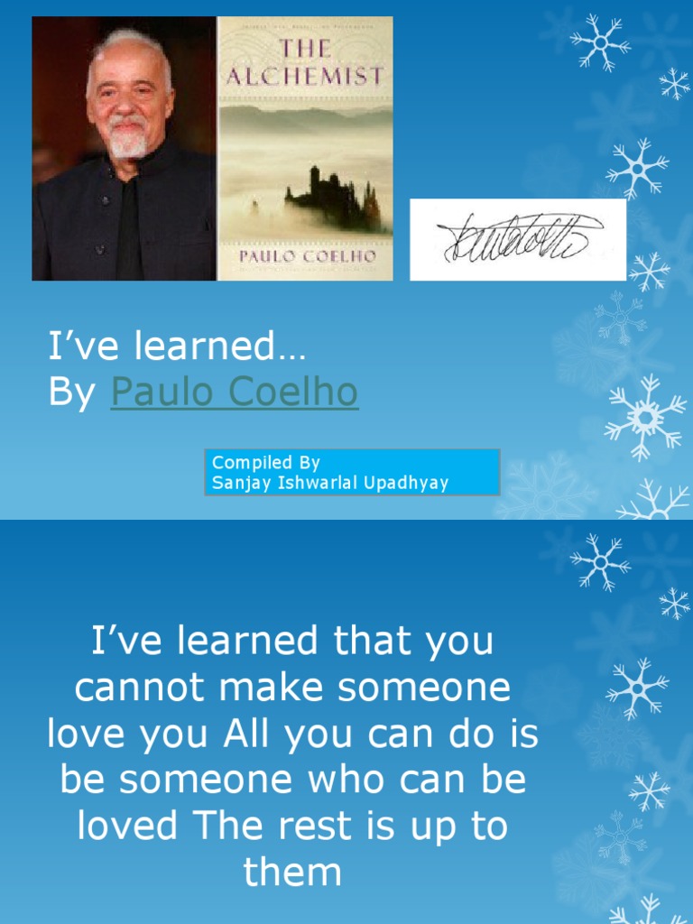 I Have Learned | PDF