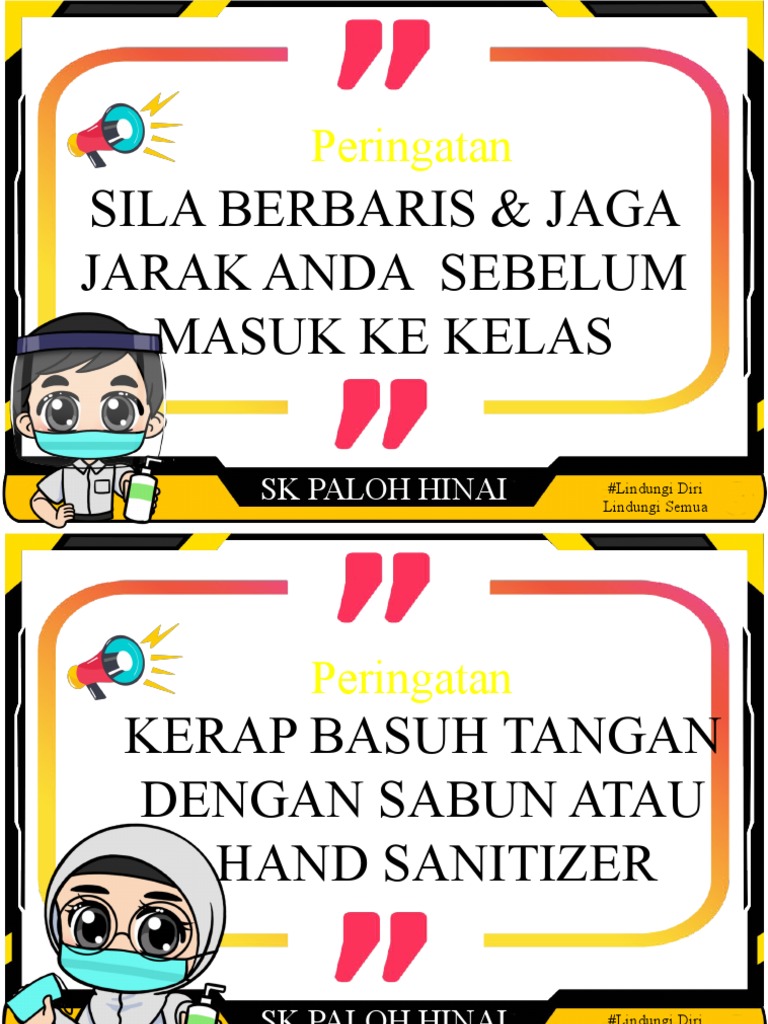 Peringatan Kesihatan di SK Paloh Hinai | PDF
