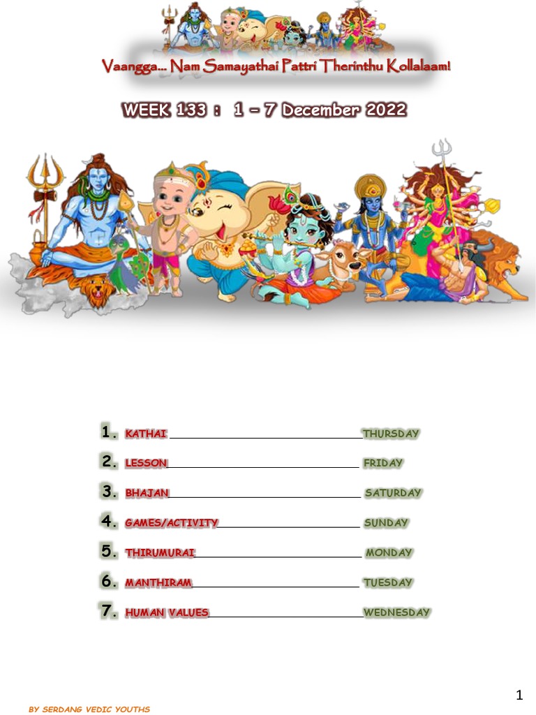 Samayam Class - Week 133 | PDF