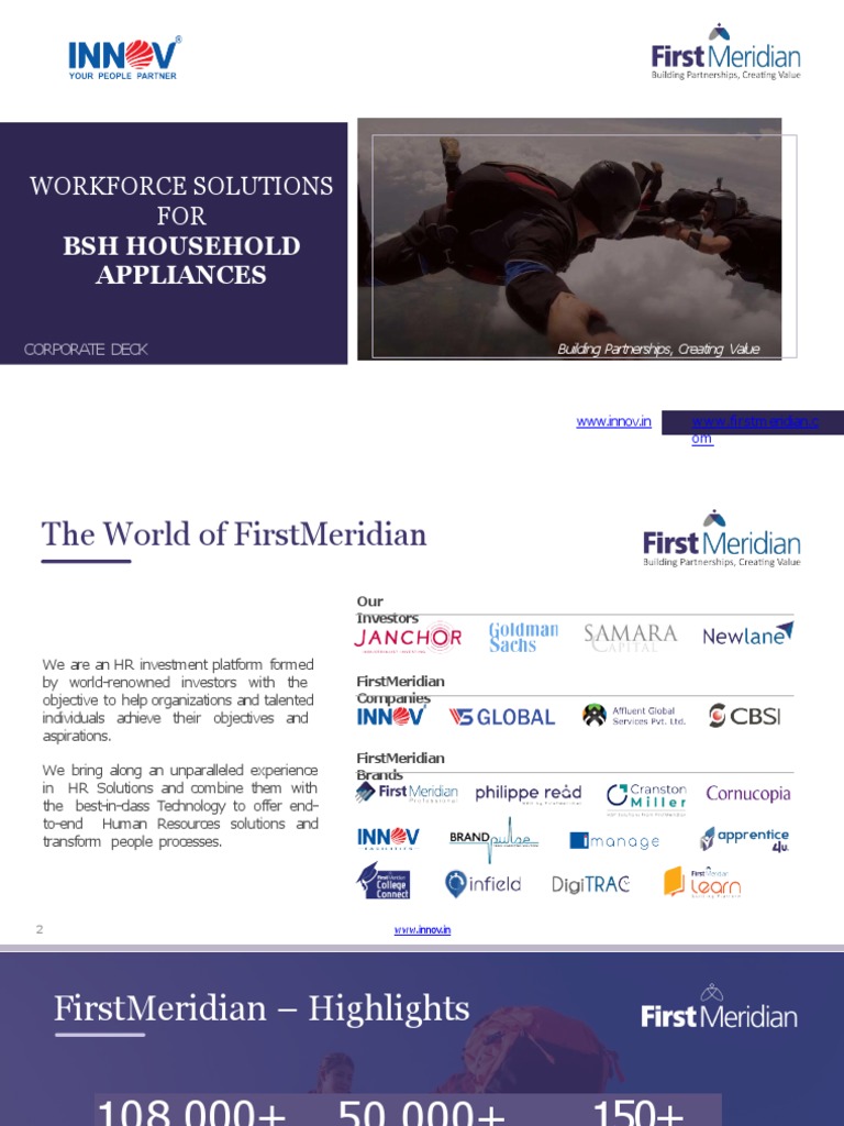 Capability Deck - BSH Household Appliances | PDF | Human Resources ...