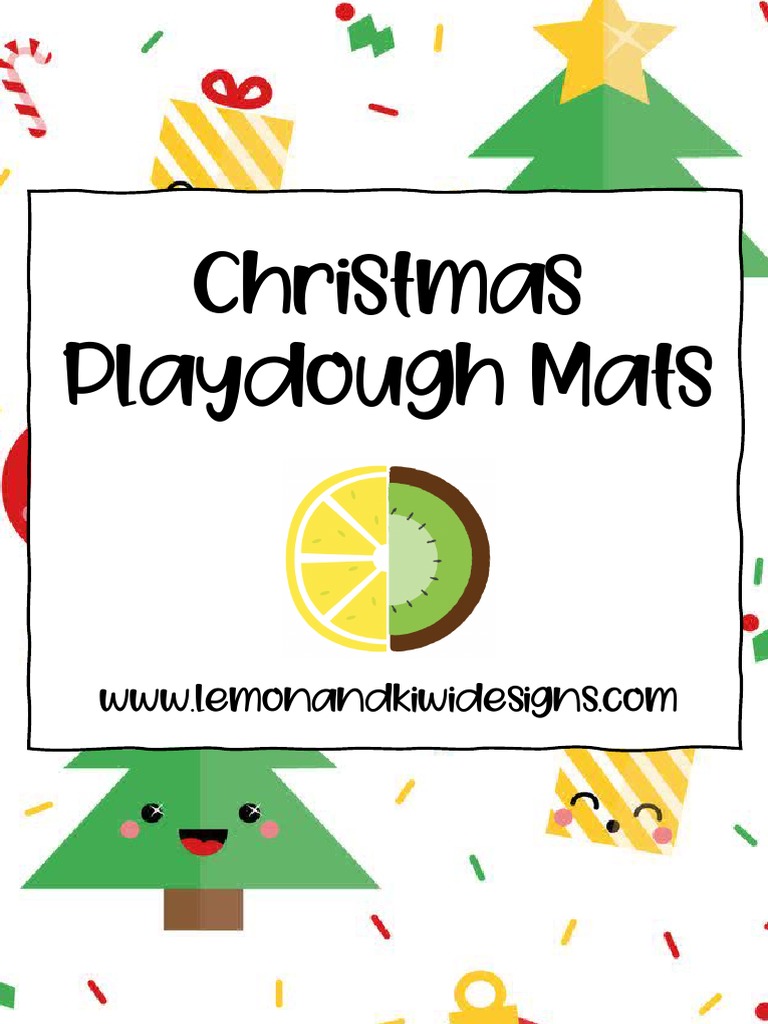 Christmas Playdough Mats | PDF | Home & Garden