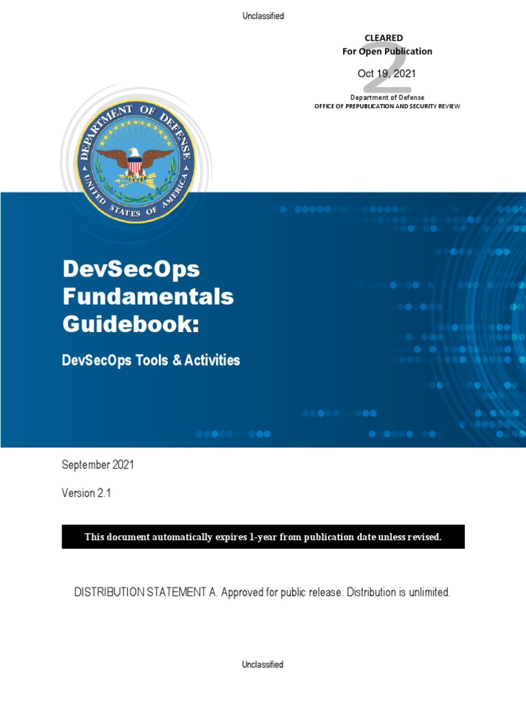 DevSecOps Fundamentals Guidebook 1671911603 | PDF | Version Control | Software Repository