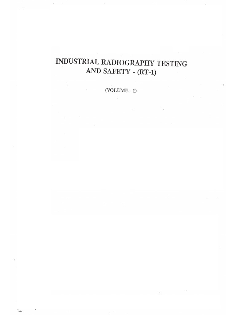 RT Safety | PDF | Casting (Metalworking) | X Ray