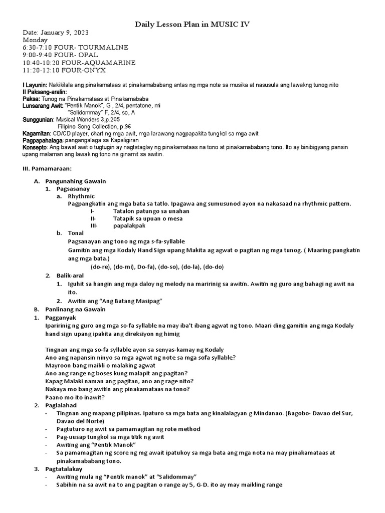 Music 4 | PDF