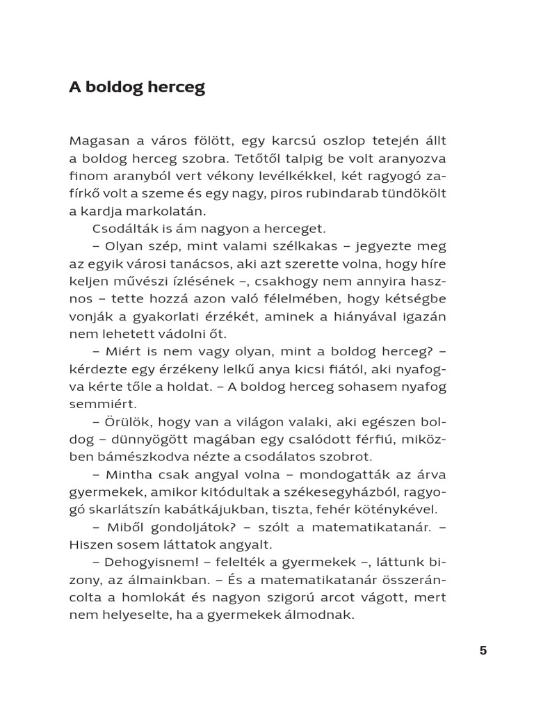 A Boldog Herceg - A Boldog Herceg | PDF
