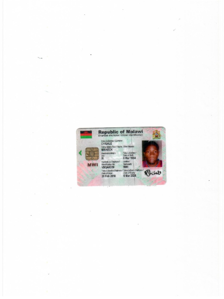 National - Id Card | PDF