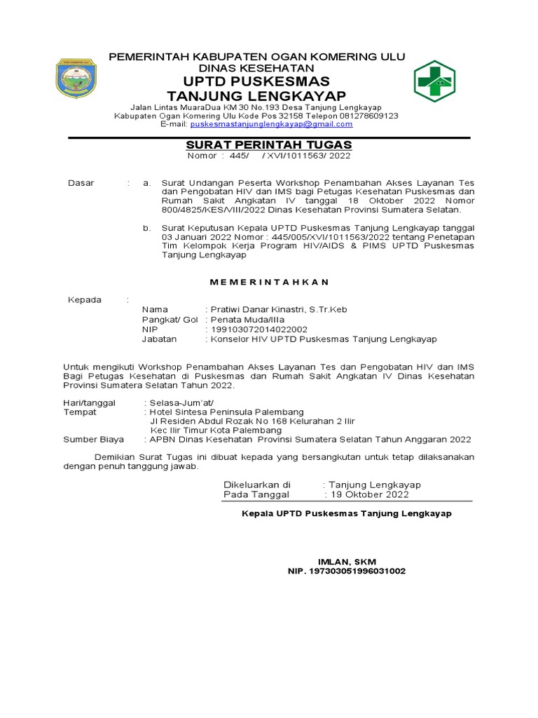 Contoh Surat Zoom 10-11 Oktober 2022 | PDF