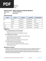 2.9.2 Packet Tracer - Basic Switch and End Device Configuration - Physical Mode (1) | PDF ...