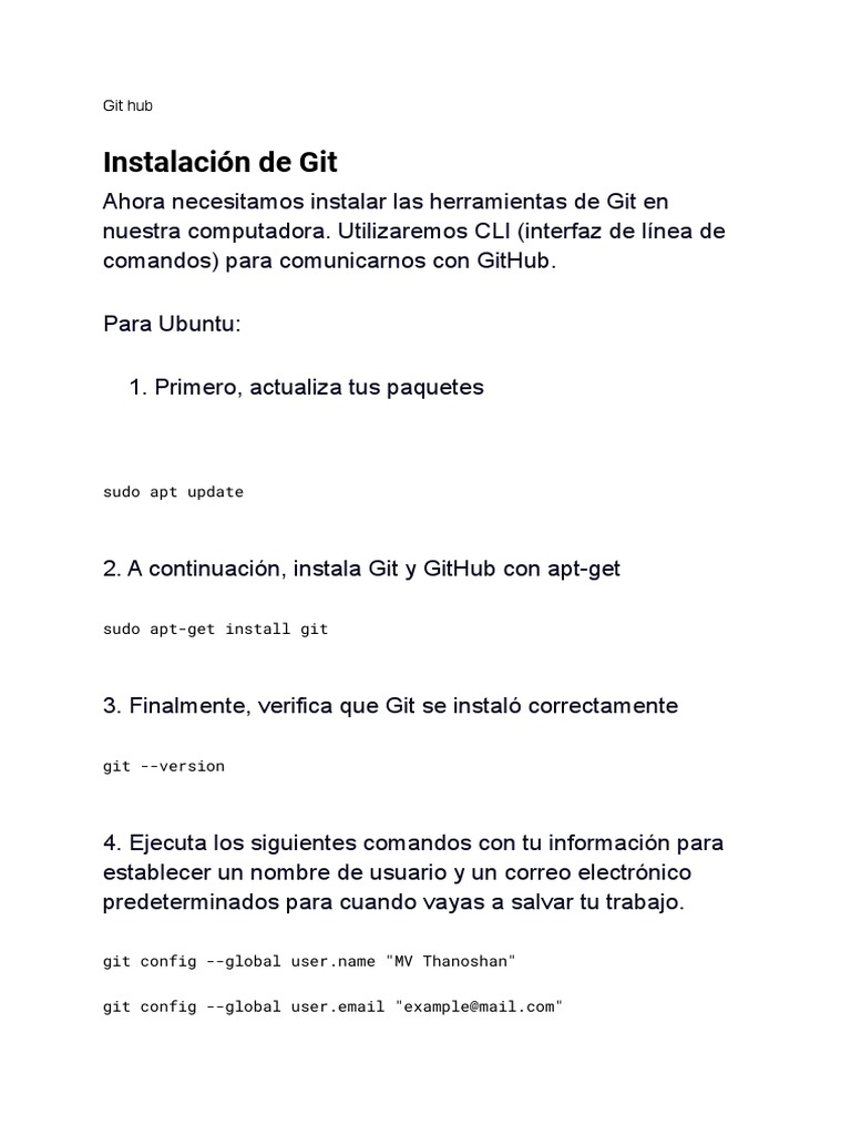 Git Hub | PDF | Informática | Software