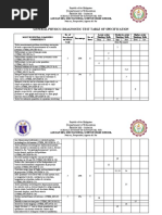 Tos - General Physics 1 Quarter 1 | PDF | Acceleration | Force