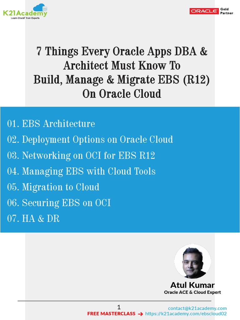 7things Every Oracle Appsdba Architect Must Know Free Guide Ed16 Pdf Cloud Computing Databases 
