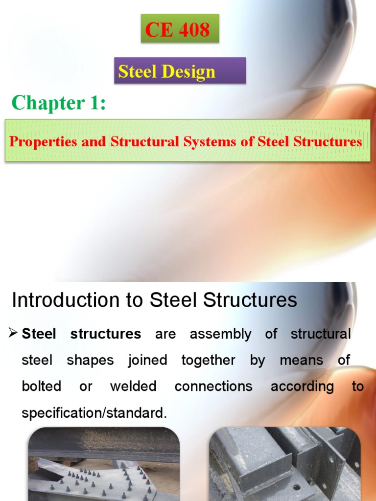 Chapter 1 Std Pdf Steel Truss