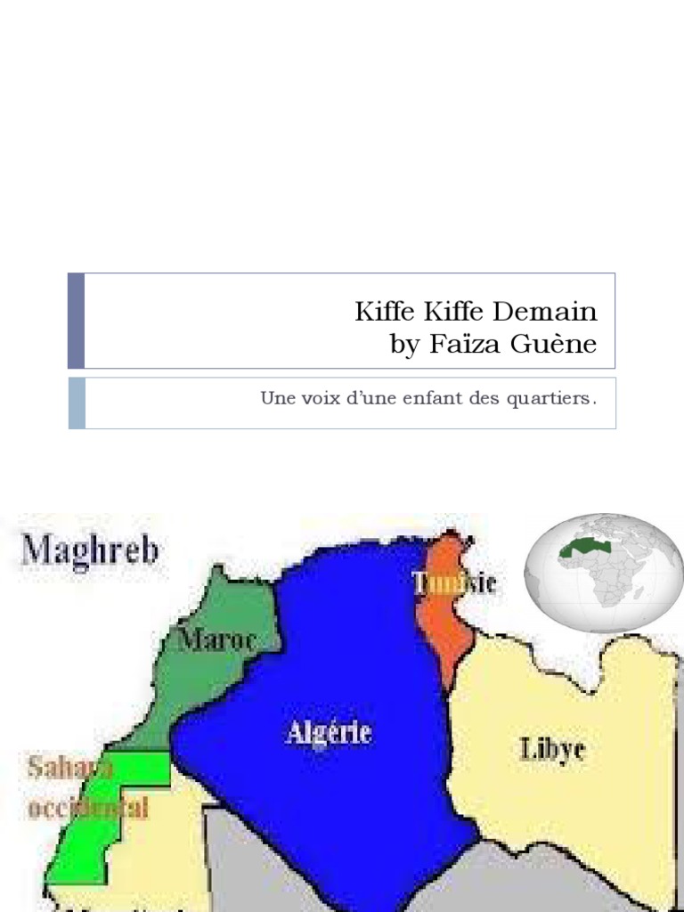Kiffe Kiffe Demain Powerpoint Anglais | PDF | Maghreb | Tunisia