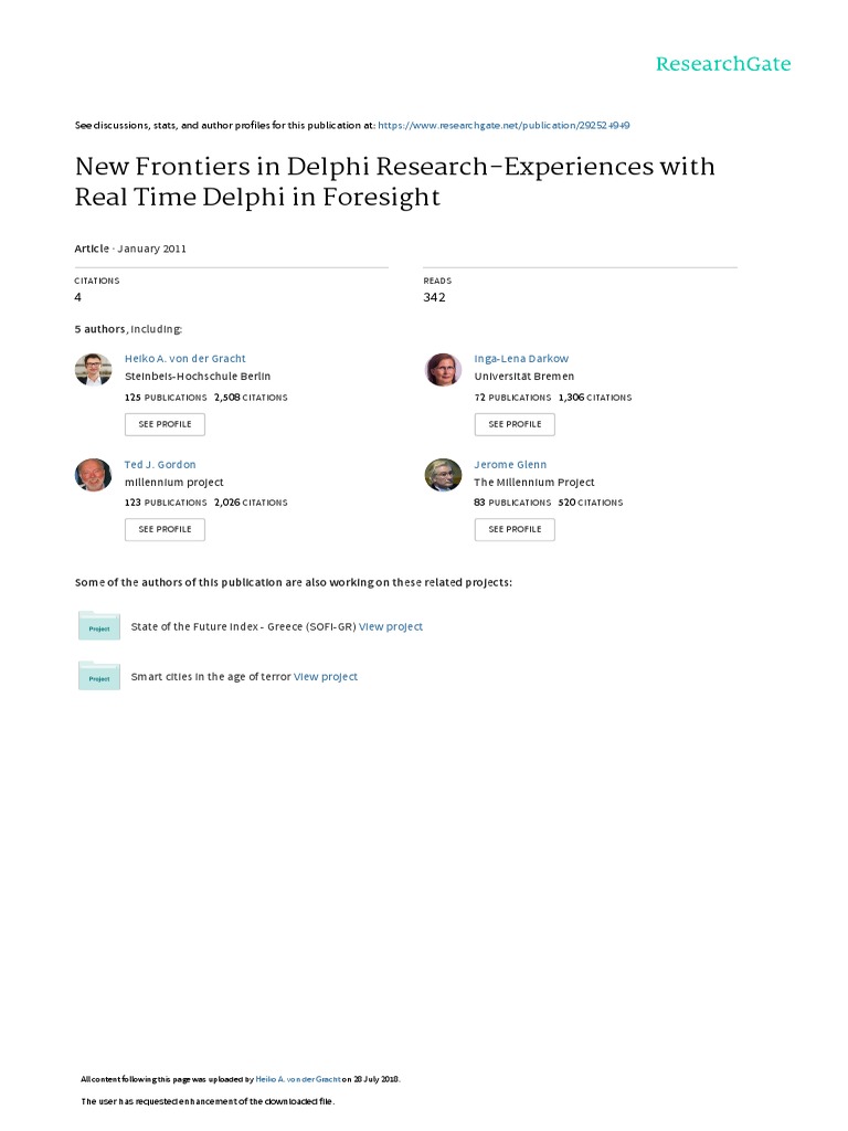 Real time Delphi | PDF