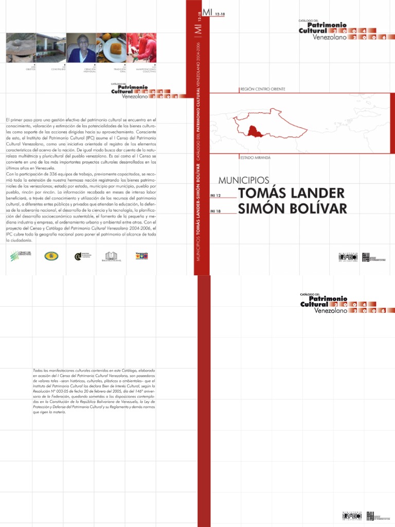 Municipio Tomás Lander - Simón Bolívar (Miranda) | PDF