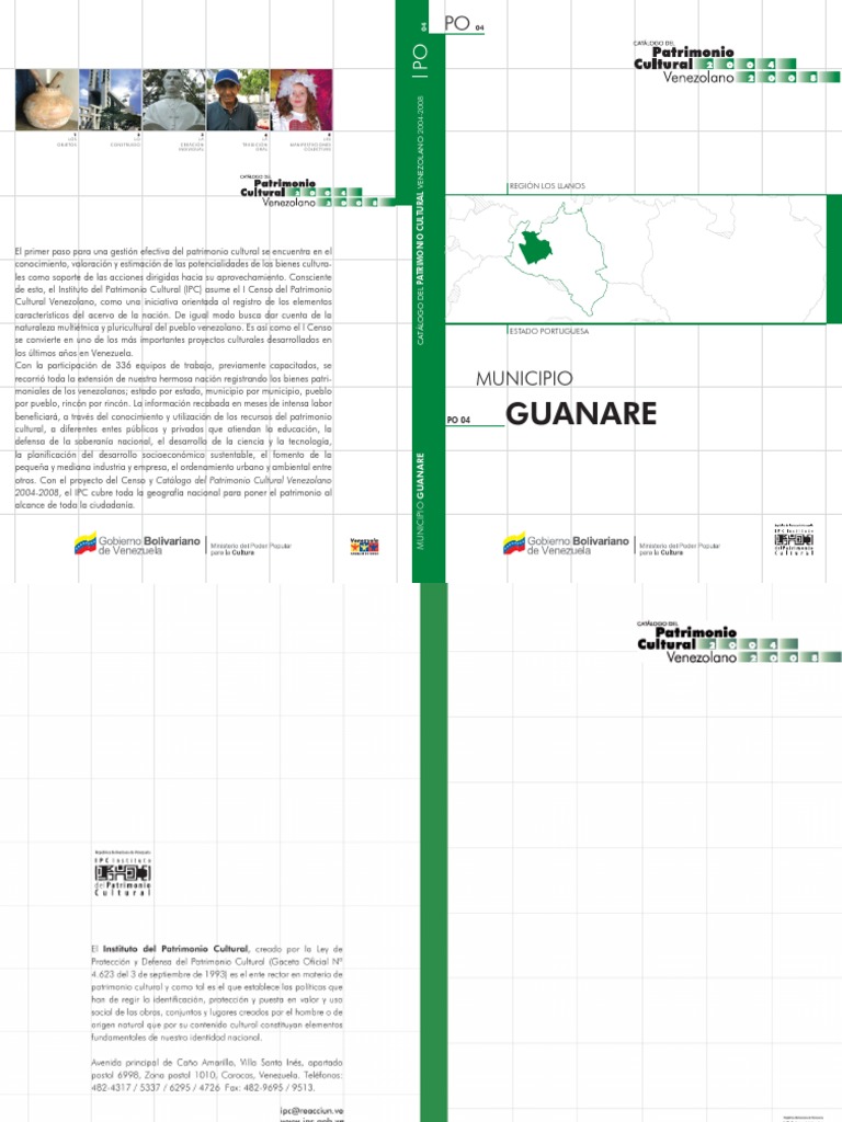 Guanare (Portuguesa) | PDF | Venezuela | Patrimonio cultural