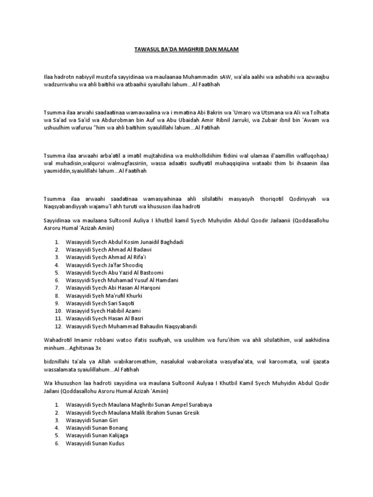 TAWASUL BA'DA M-WPS Office | PDF | Java