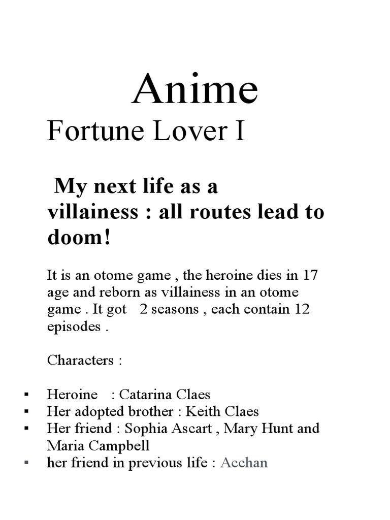 Anime | PDF