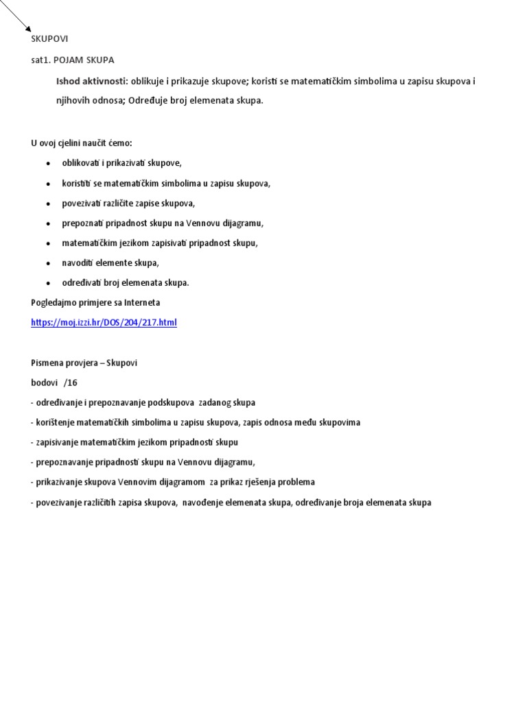 Sat Skupovi | PDF