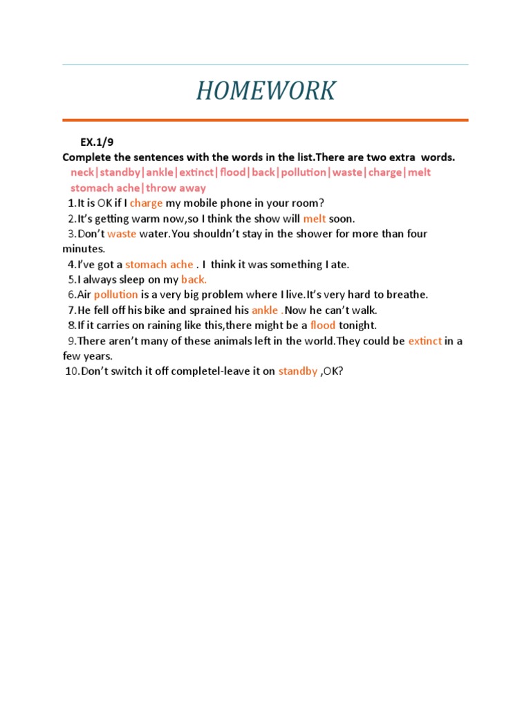 4.homework 1 Page 9 | PDF