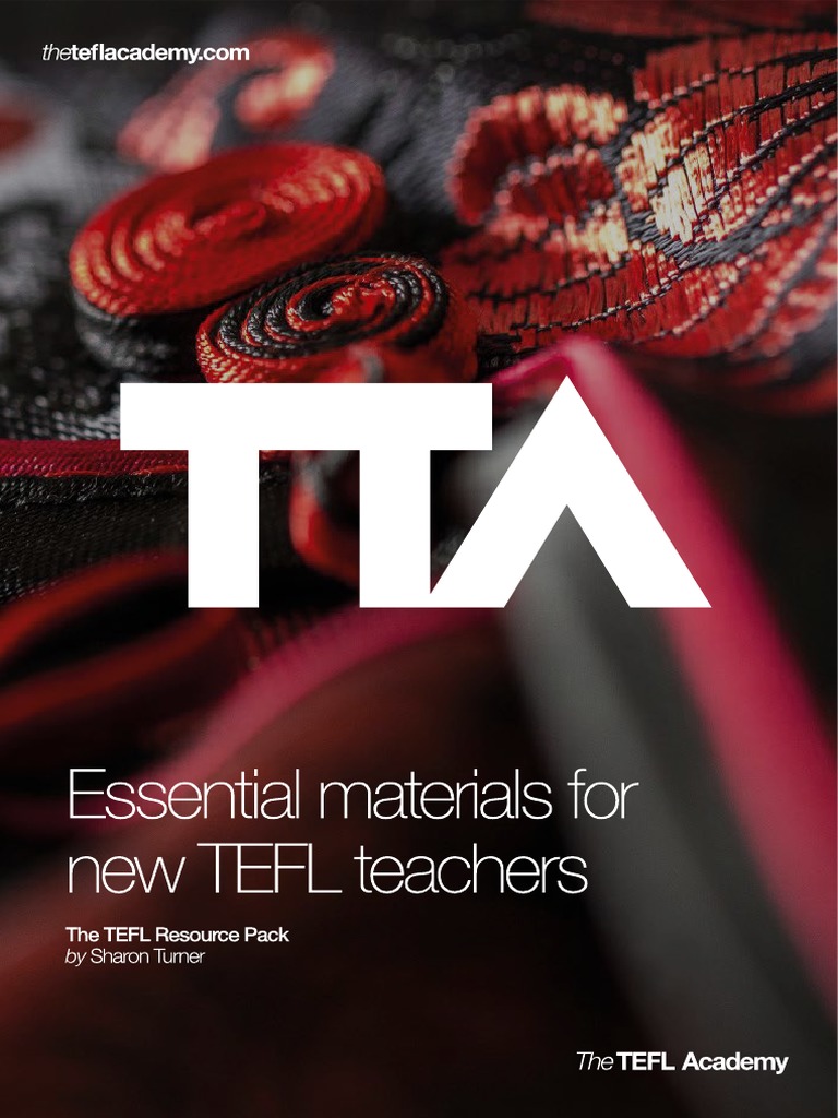 The TEFL Academy Resource Pack 2020 | PDF | Adverb | Vocabulary