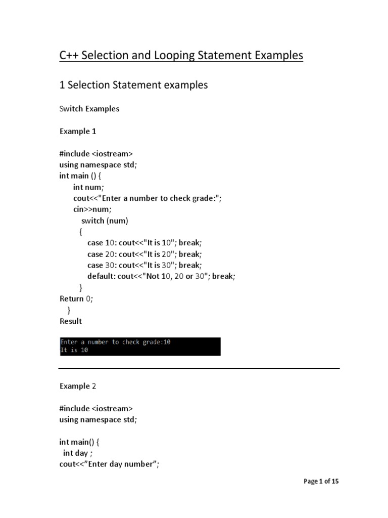 C++ Lab Exercises | PDF | Namespace | Computer Programming