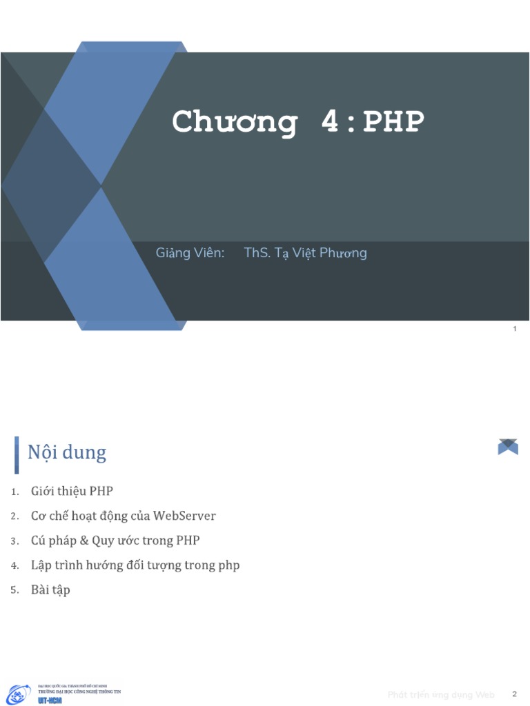 Gi NG Viên: Ths. T Vi T PH NG | PDF