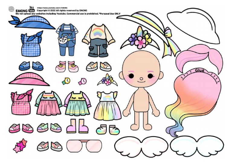 EMONG's Paper Doll (Amusement Park) | PDF