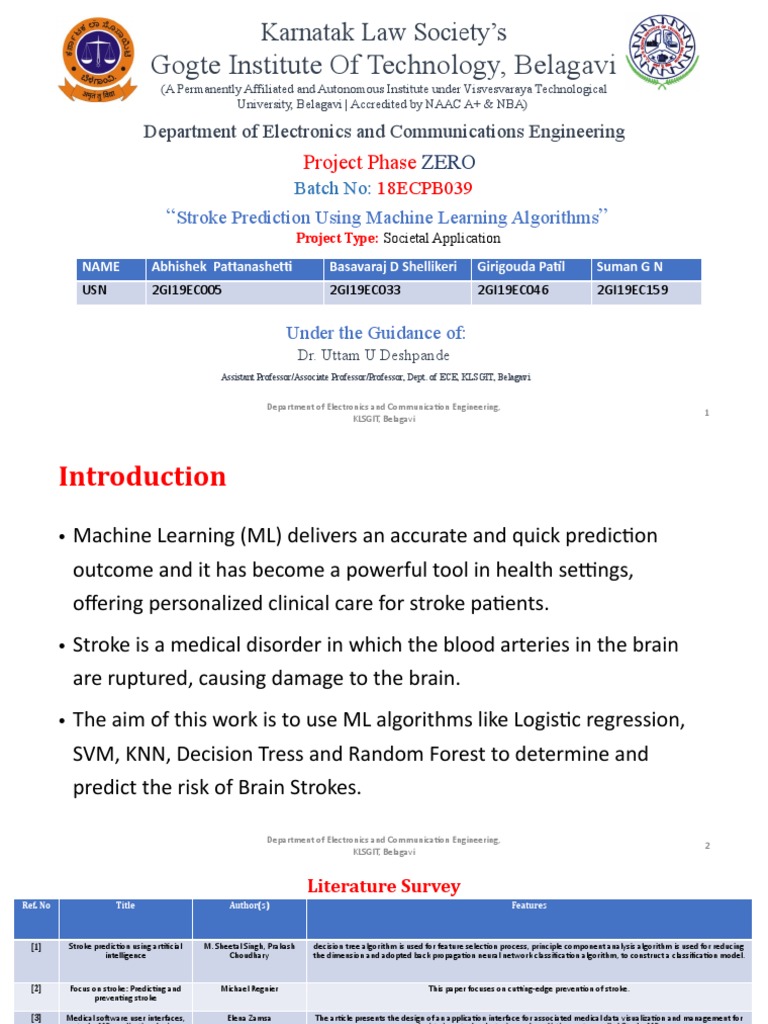 Stroke Prediction with ML | PDF | Machine Learning | Applied Mathematics