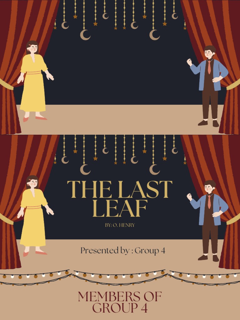 The Huling Dahon | PDF | Narration | O. Henry