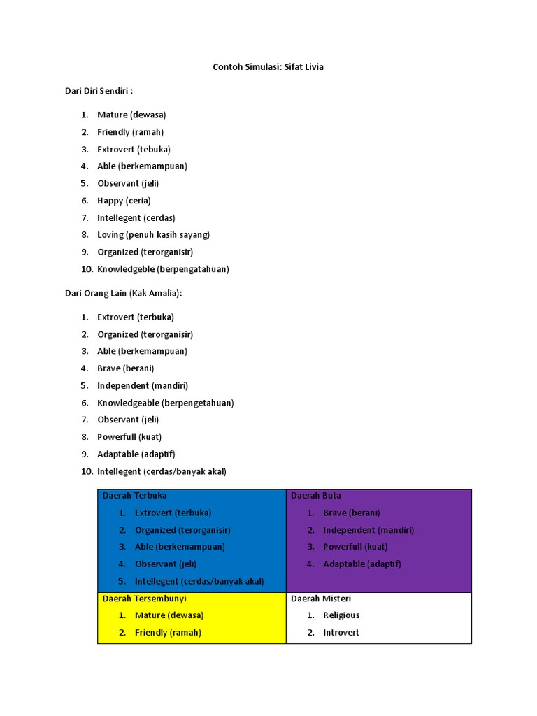 Contoh Simulasi | PDF