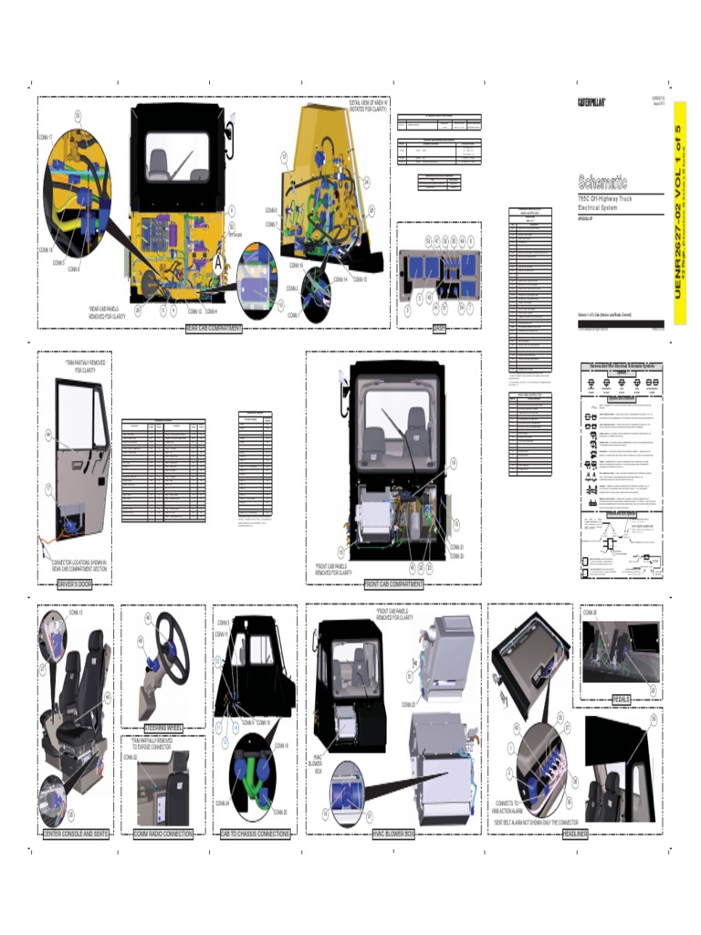 785C Cat New | PDF | Brake | Switch