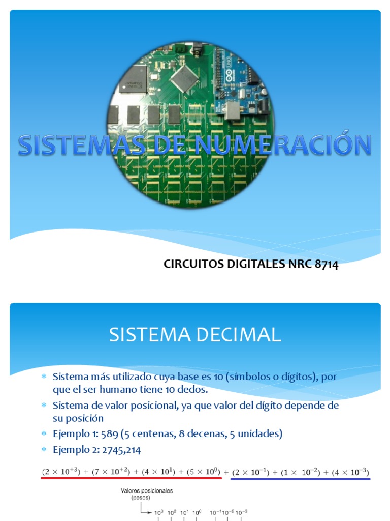 Sistemas de Numeracion | PDF | Poco | Convenciones de nombres Sistemas de Numeracion | PDF | Poco | Convenciones de nombres