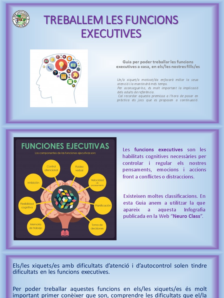 GUIA FUNCIONS EXECUTIVES A CASA Lluis Vives | PDF