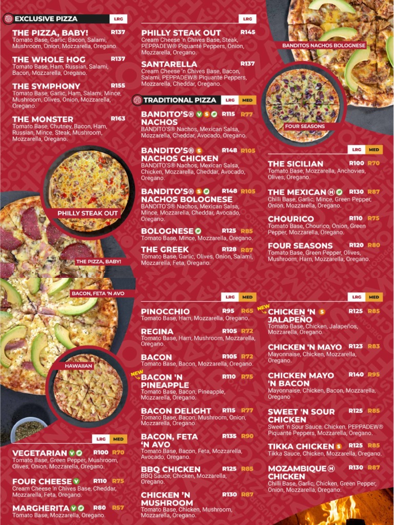 Pizza Baby Web Menu | PDF